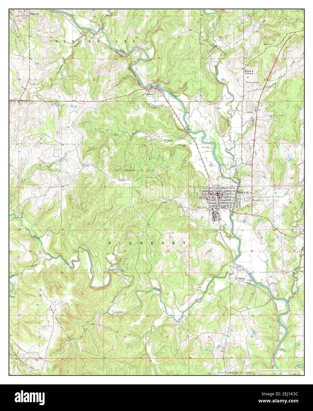 Barnsdall map Cut Out Stock Images & Pictures - Alamy
