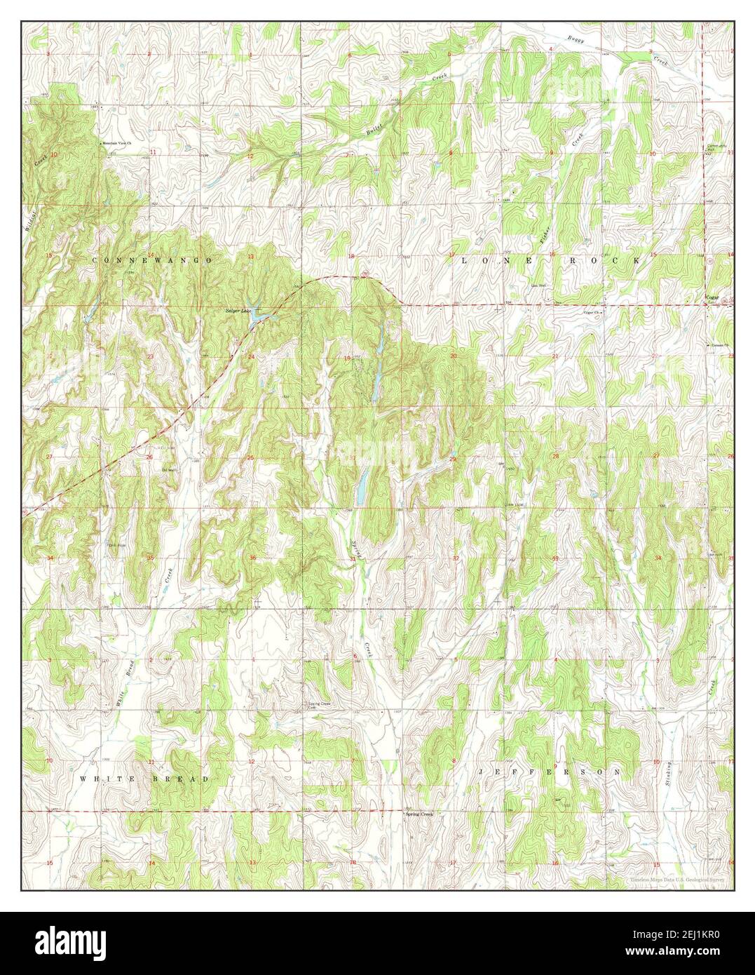 Cogar, Oklahoma, map 1967, 1:24000, United States of America by ...