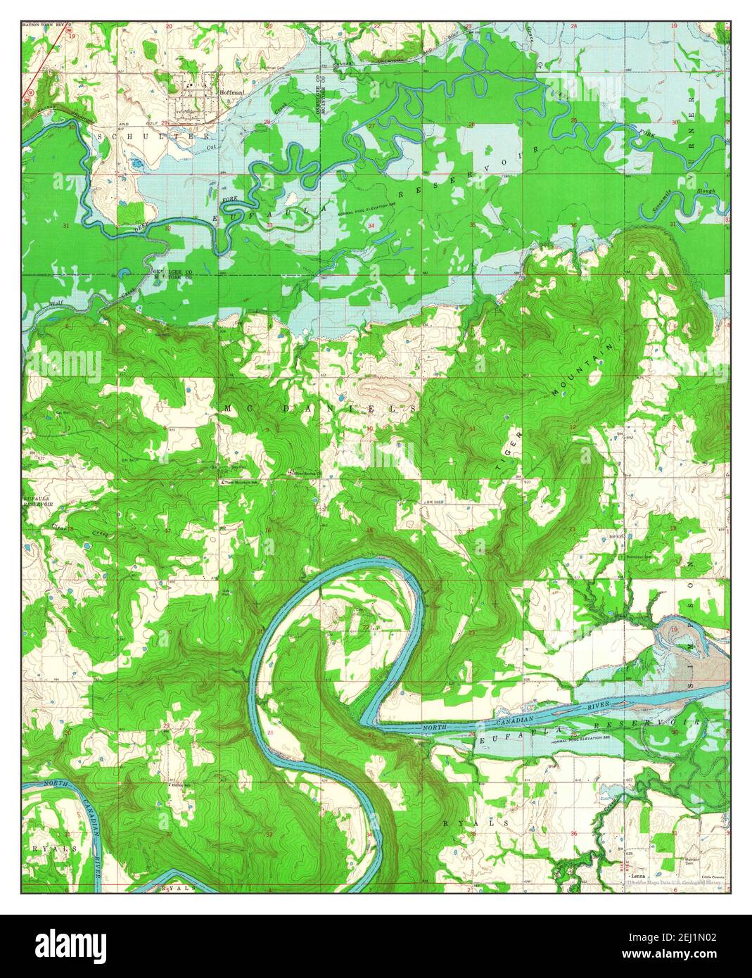 Map Of Hoffman High Resolution Stock Photography and Images - Alamy