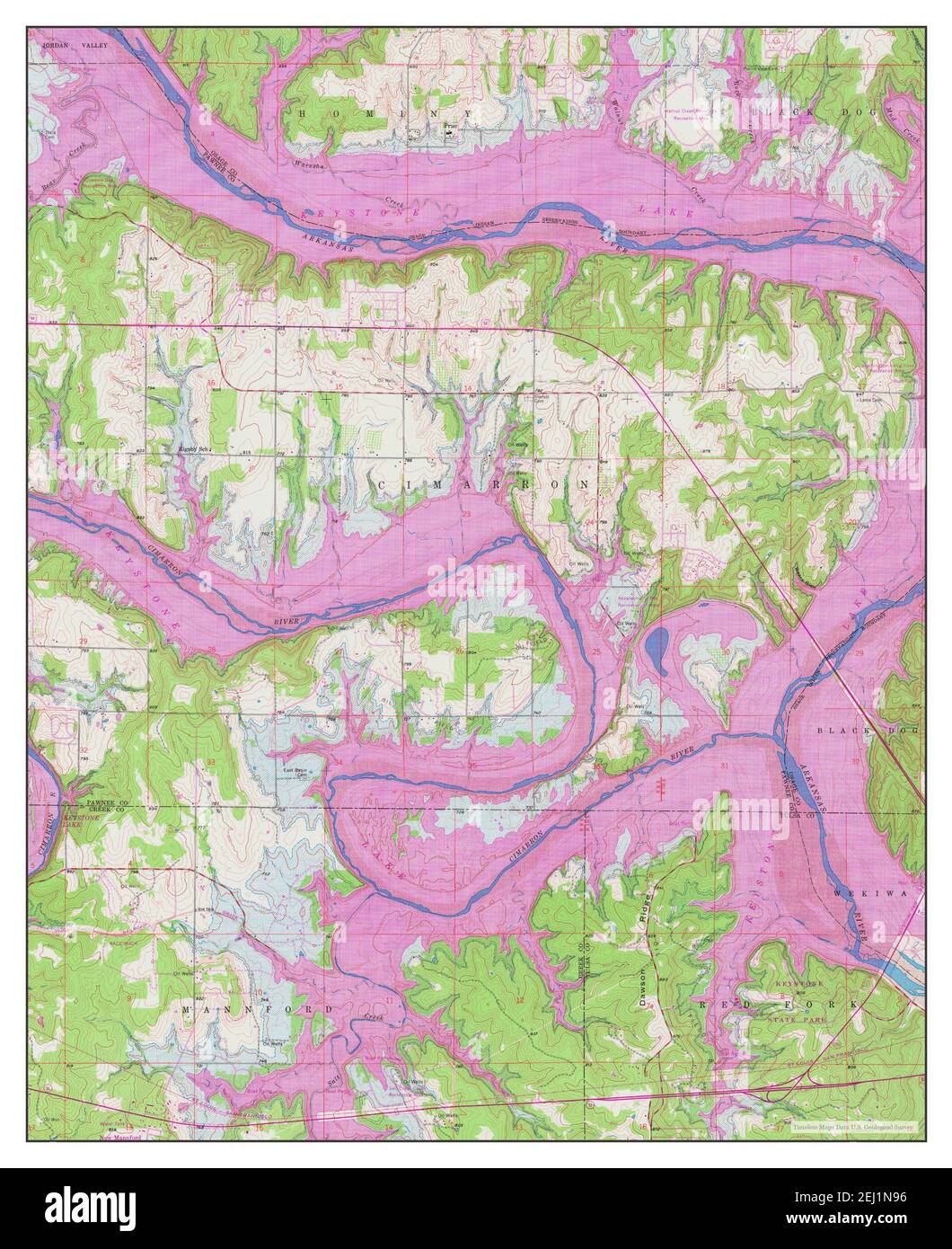 Map of keystone Cut Out Stock Images & Pictures - Alamy