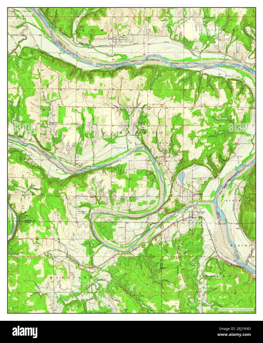 Map of keystone Cut Out Stock Images & Pictures - Alamy
