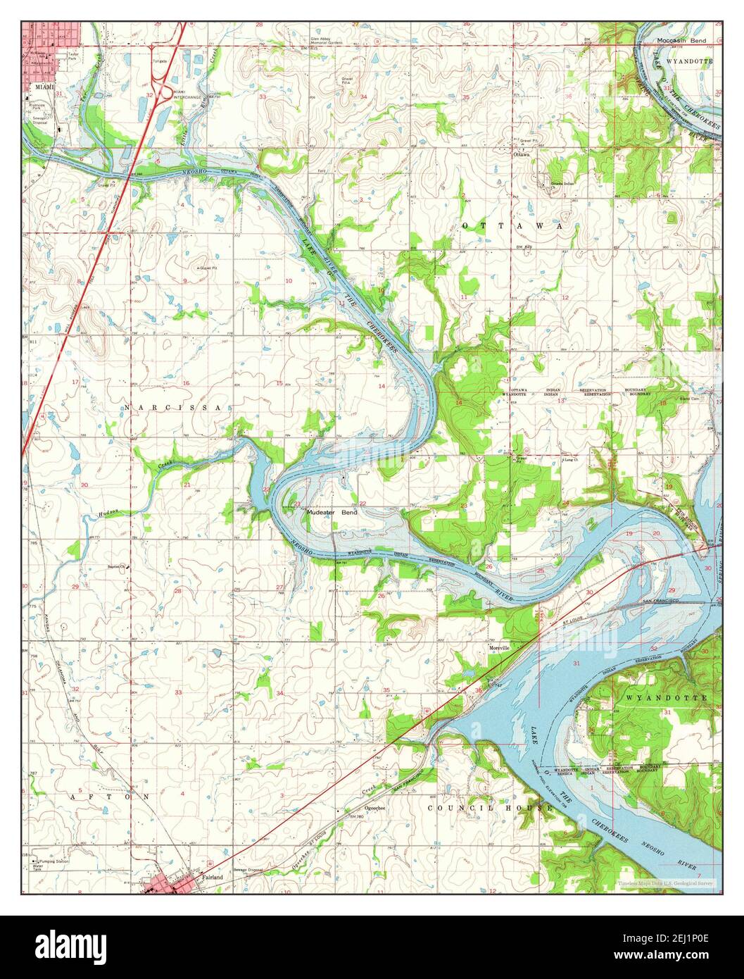 Vintage miami map Cut Out Stock Images & Pictures - Alamy