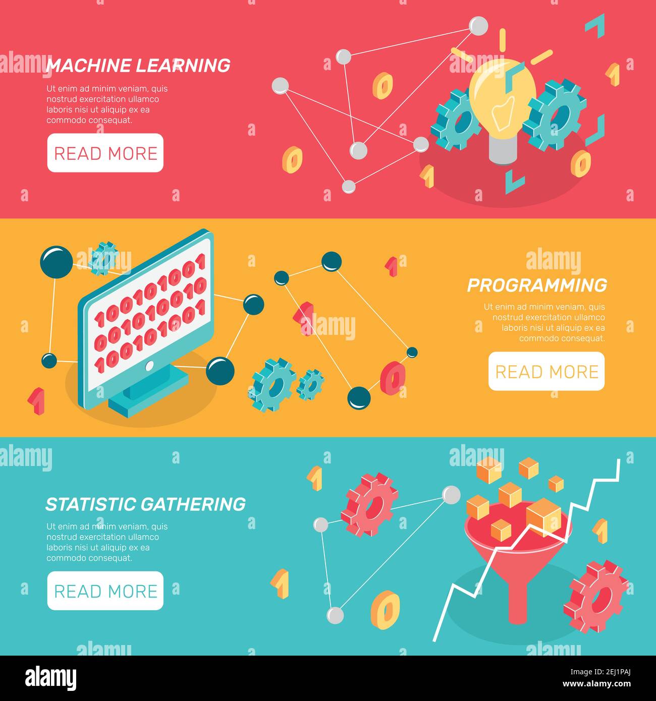 Neural network icons Stock Vector Images - Alamy