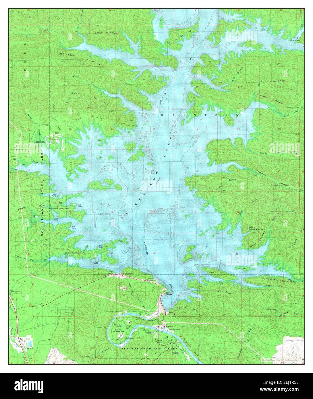 Stephens Gap, Oklahoma, map 1981, 1:24000, United States of America by ...