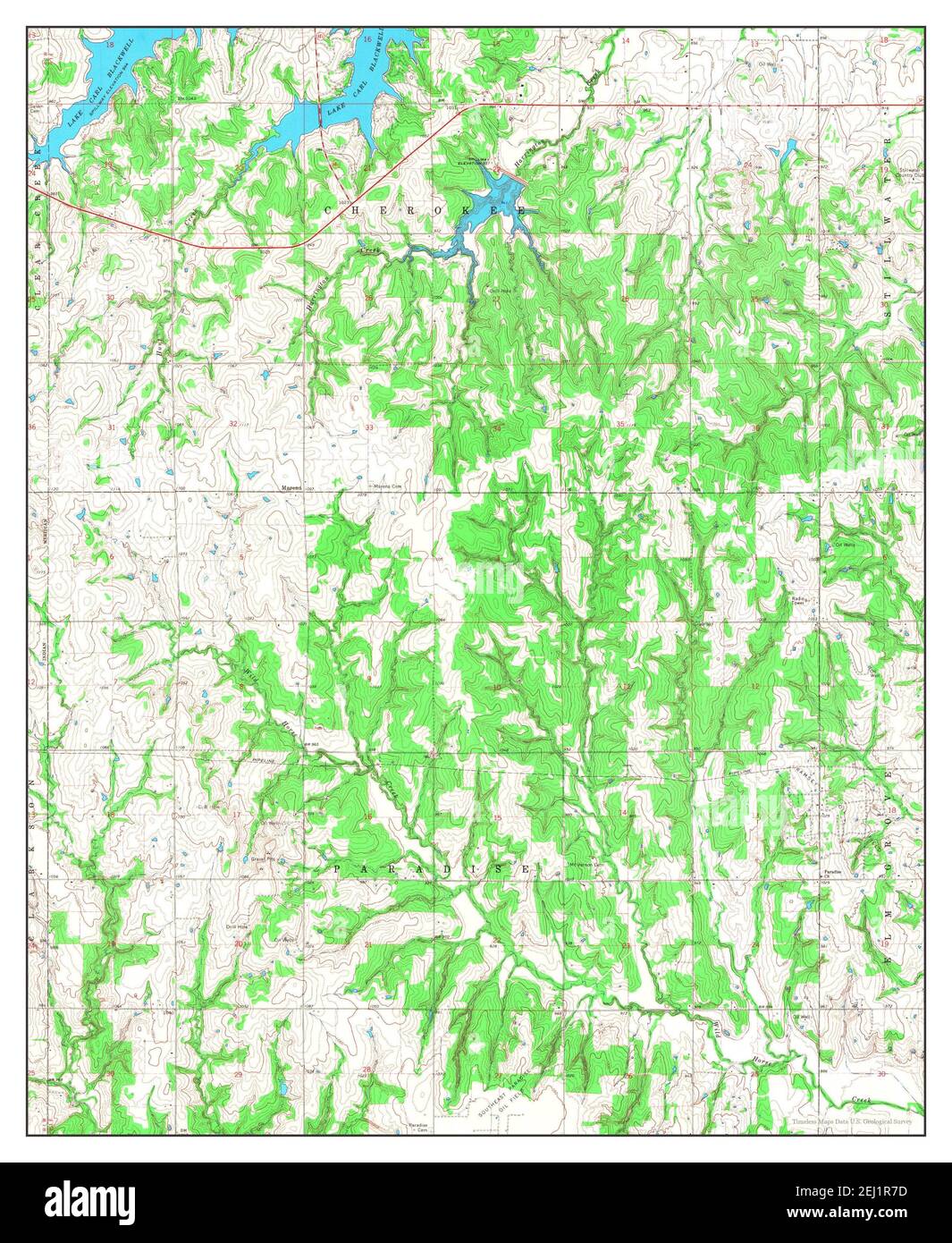 Map of stillwater oklahoma hi-res stock photography and images - Alamy