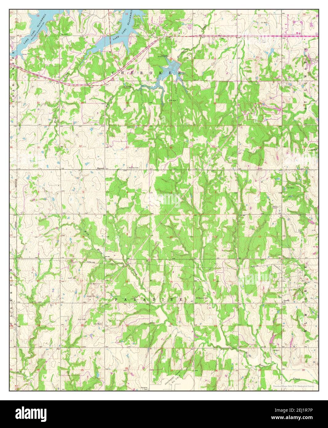 Map of stillwater oklahoma hi-res stock photography and images - Alamy