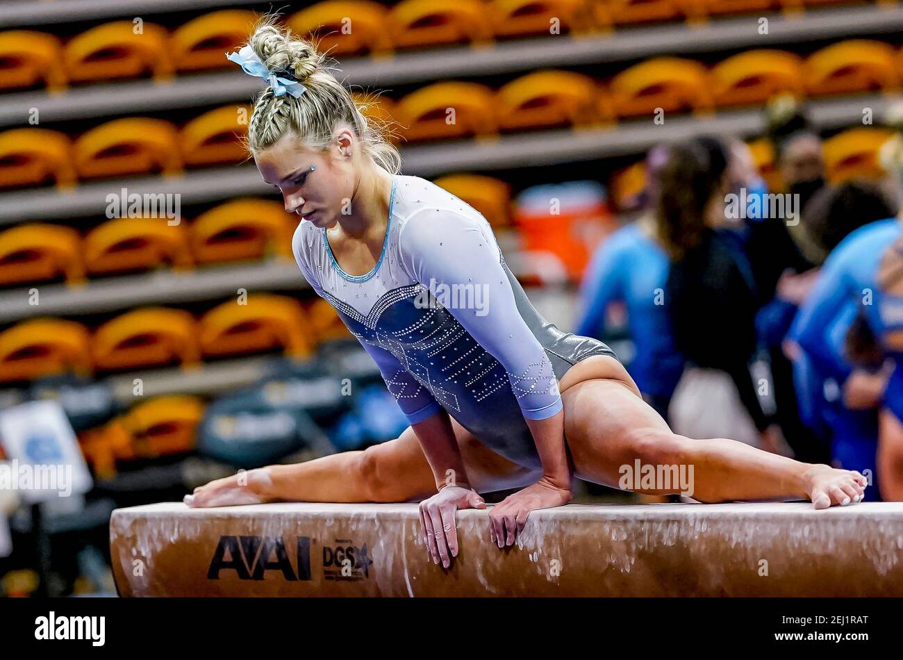 February 20, 2021, Towson, MD, USA: February 19, 2021: North CarolinaÕs ...