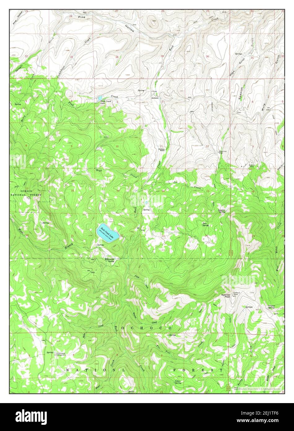 Antone, Oregon, map 1966, 1:24000, United States of America by Timeless ...