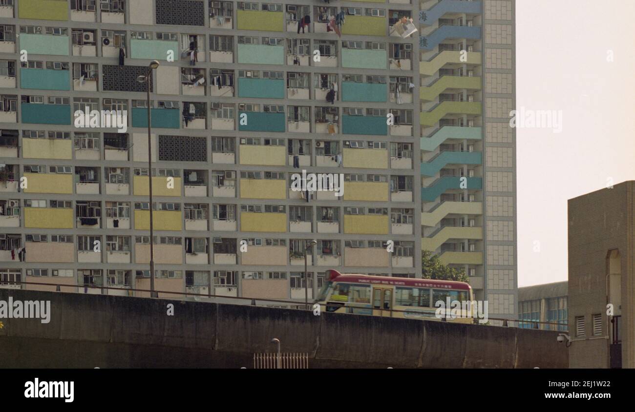 social housing, government estate, Hong Kong Stock Photo - Alamy