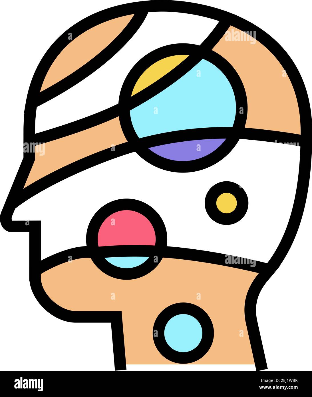 universe philosophy color icon vector illustration Stock Vector Image ...