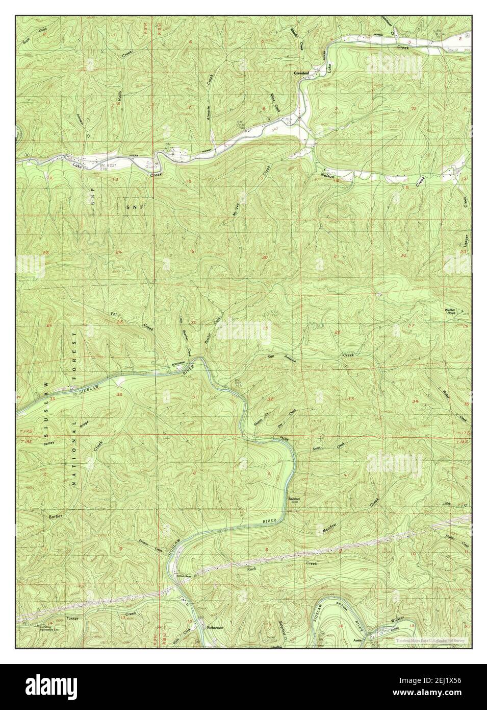 Greenleaf, Oregon, map 1984, 1:24000, United States of America by ...