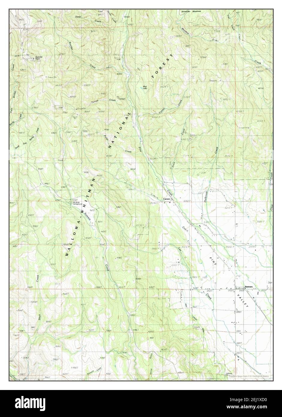 Jimtown, Oregon, map 1987, 1:24000, United States of America by ...