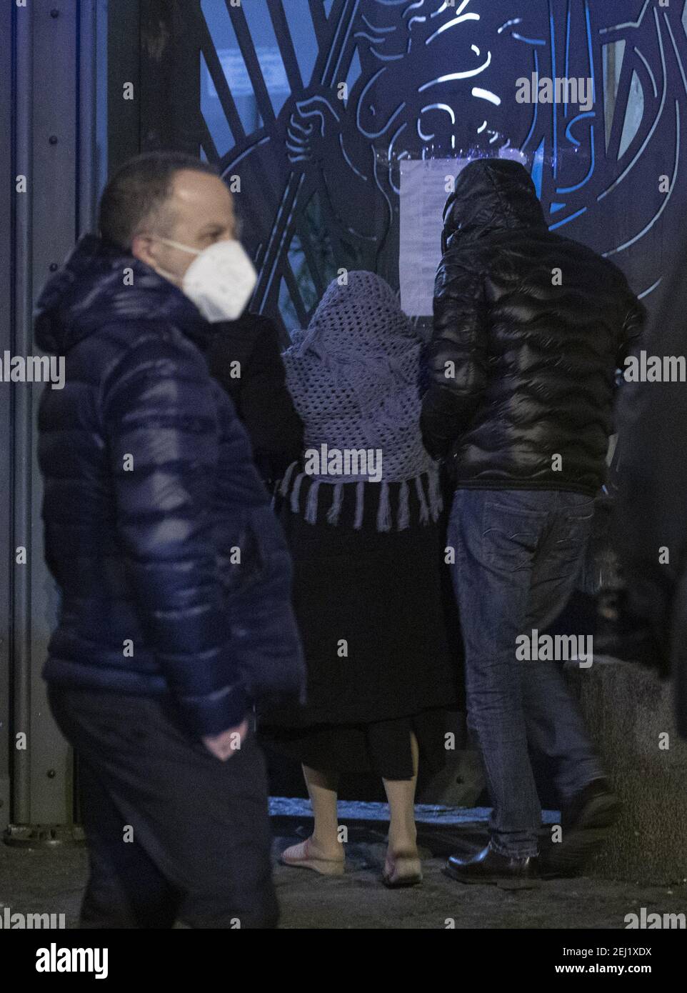 Octavian, Italy. 20th Feb, 2021. 2/20/2021 - The coffin of Raffale ...