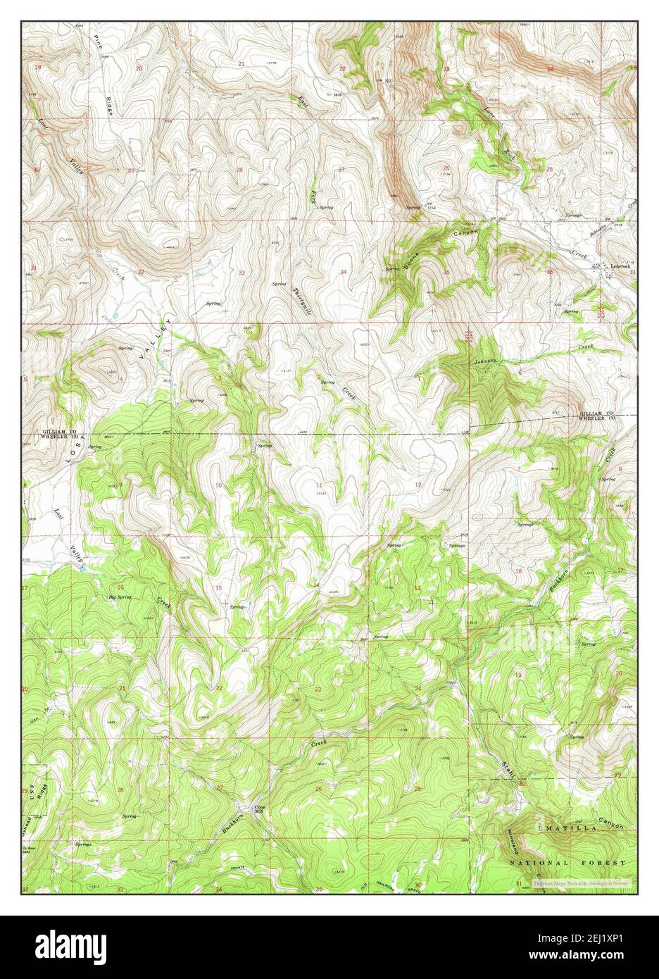 Lonerock, Oregon, map 1969, 1:24000, United States of America by ...