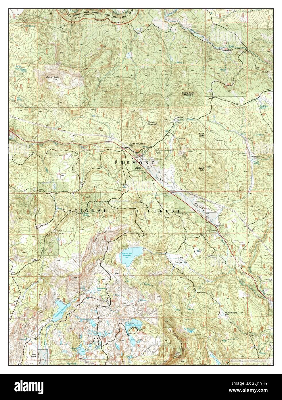 Quartz Valley, Oregon, map 2004, 1:24000, United States of America by ...