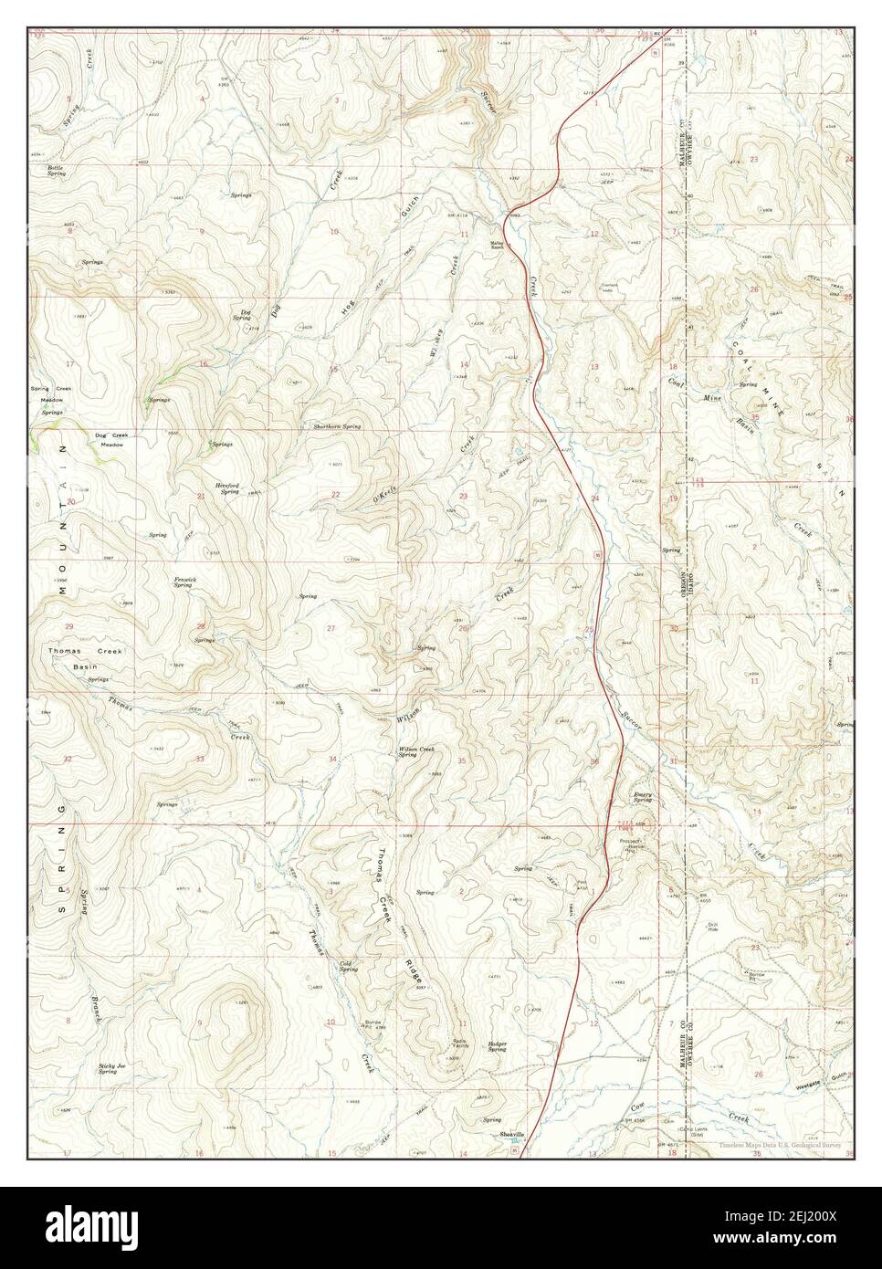 Sheaville, Oregon, map 1969, 1:24000, United States of America by ...