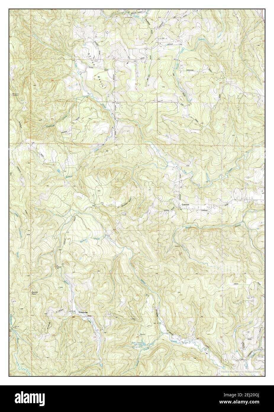 Trenholm, Oregon, map 1990, 1:24000, United States of America by ...