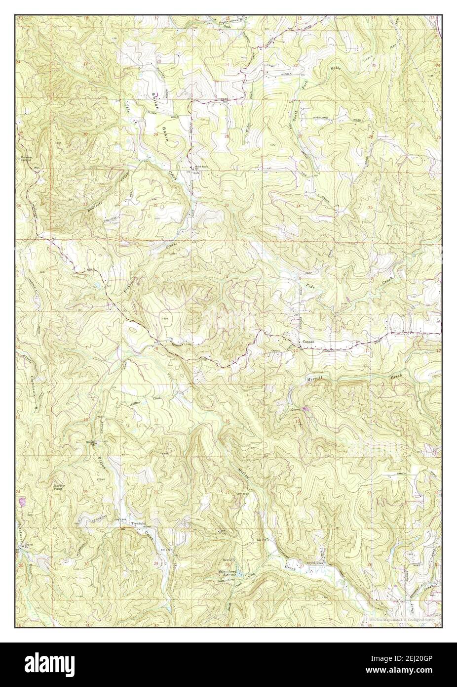 Trenholm, Oregon, map 1971, 1:24000, United States of America by ...