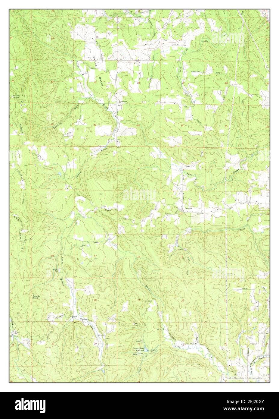 Trenholm, Oregon, map 1971, 1:24000, United States of America by ...