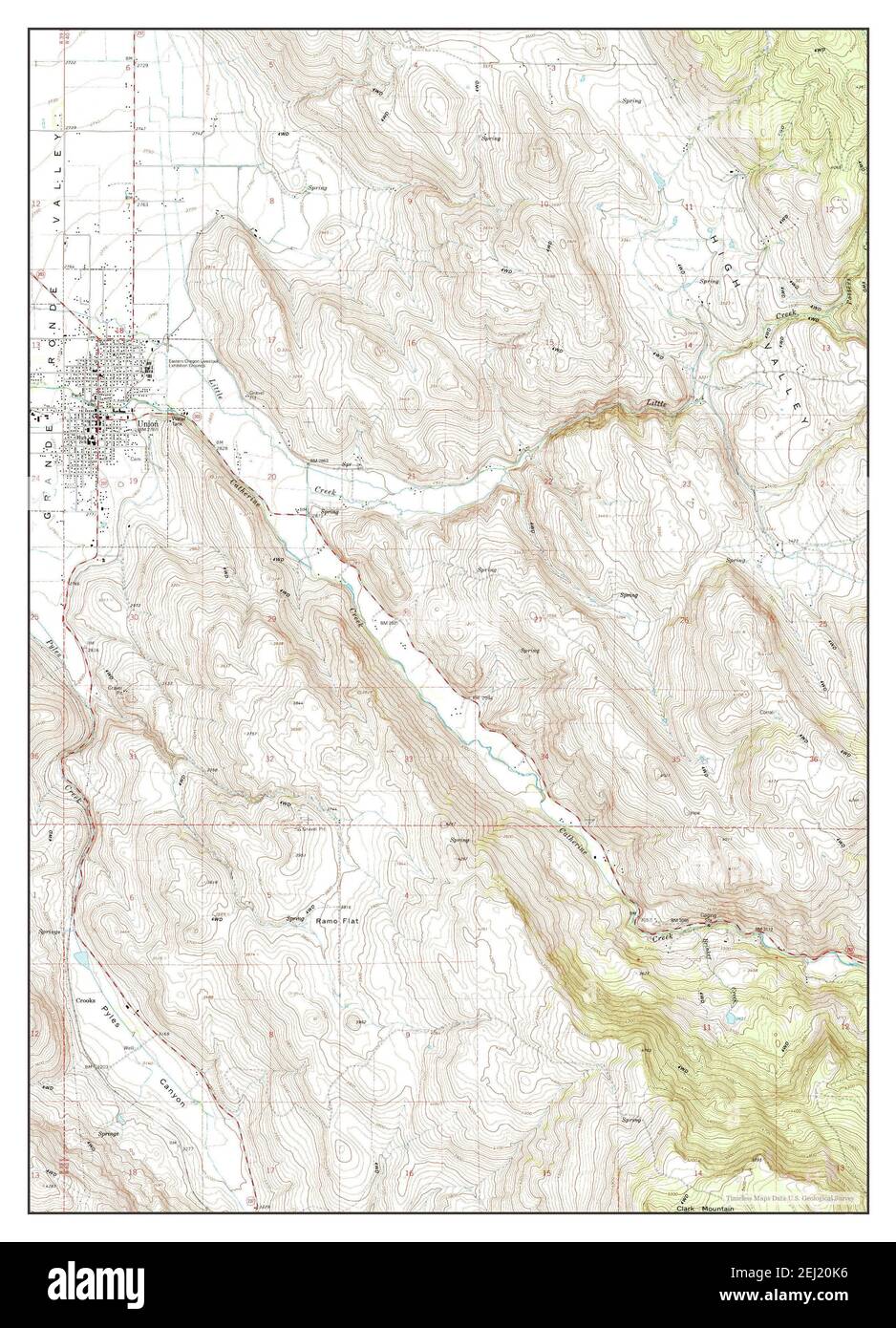Union, Oregon, map 1994, 1:24000, United States of America by Timeless ...