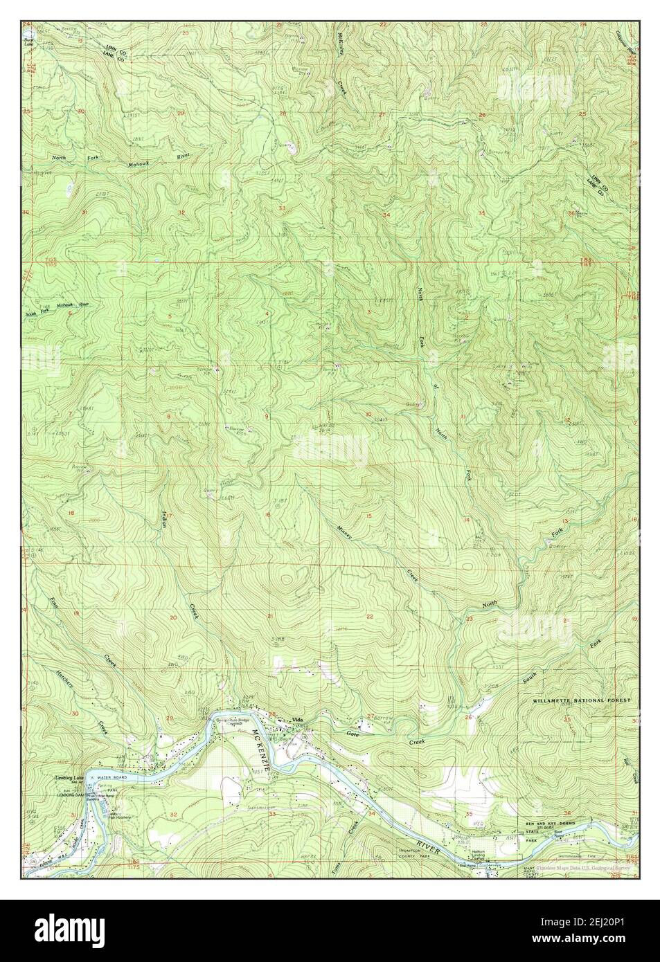 Map of vida Cut Out Stock Images & Pictures - Alamy