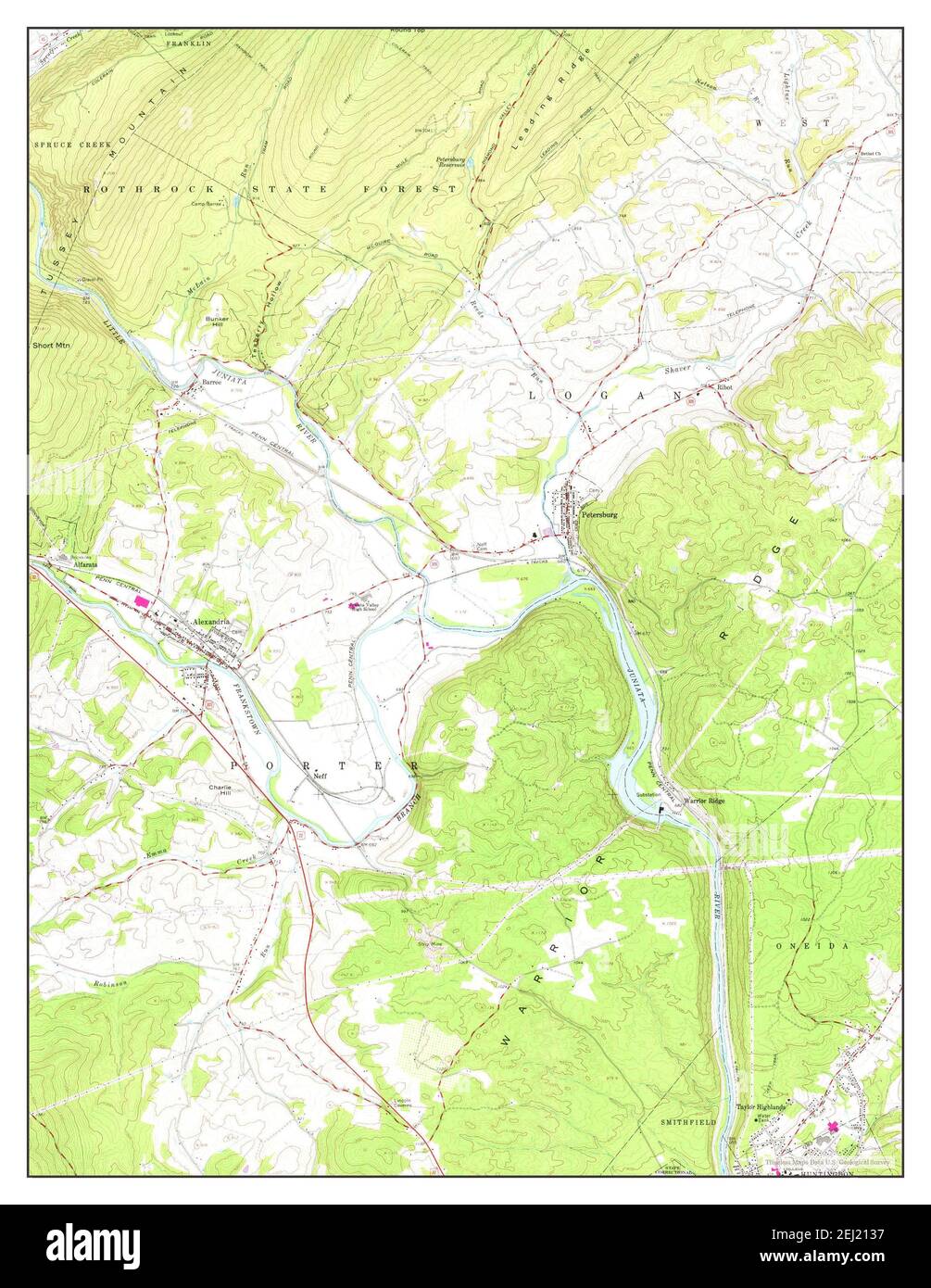 Old map of alexandria Cut Out Stock Images & Pictures - Alamy