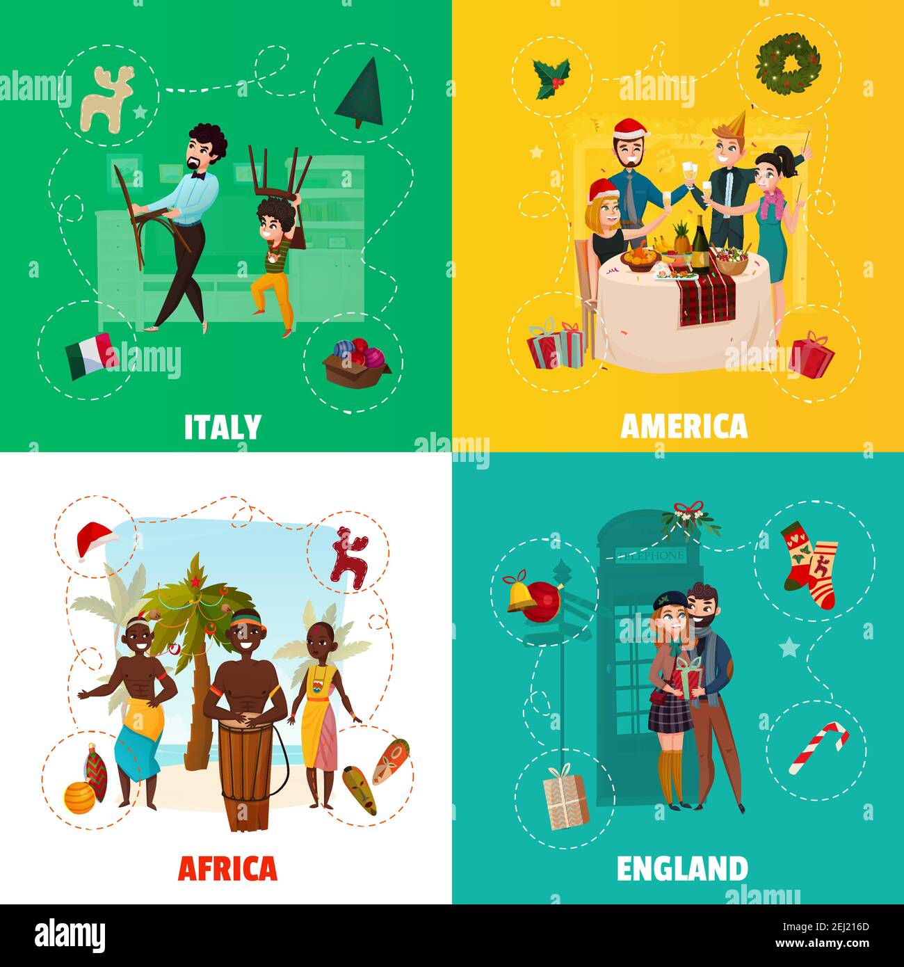 English decorations Stock Vector Images - Alamy