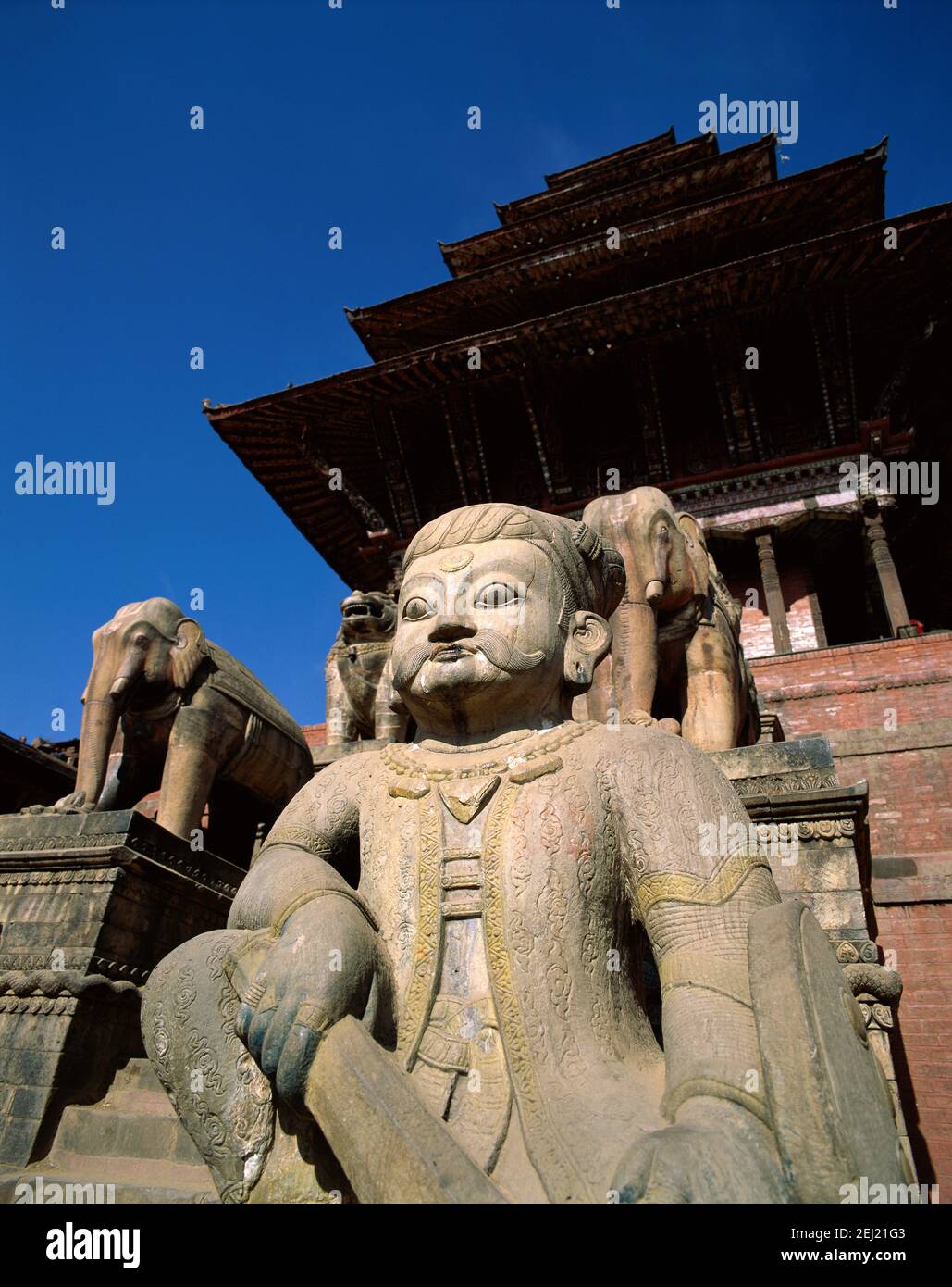 Asia,Nepal, Bhaktapur, Nyatapola Temple Stock Photo - Alamy