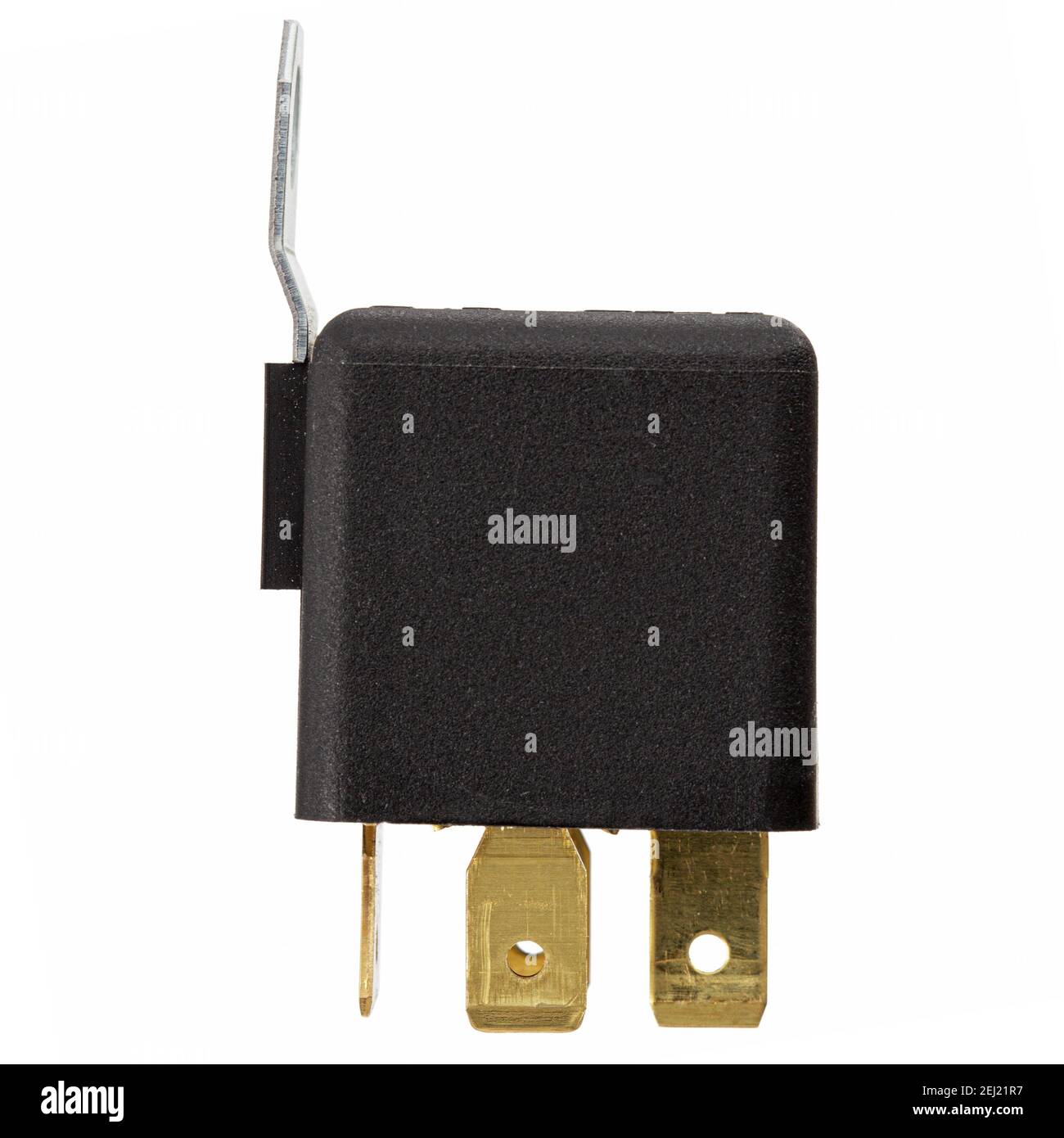 Car electromagnetic relay switch, isolated on white background Stock ...