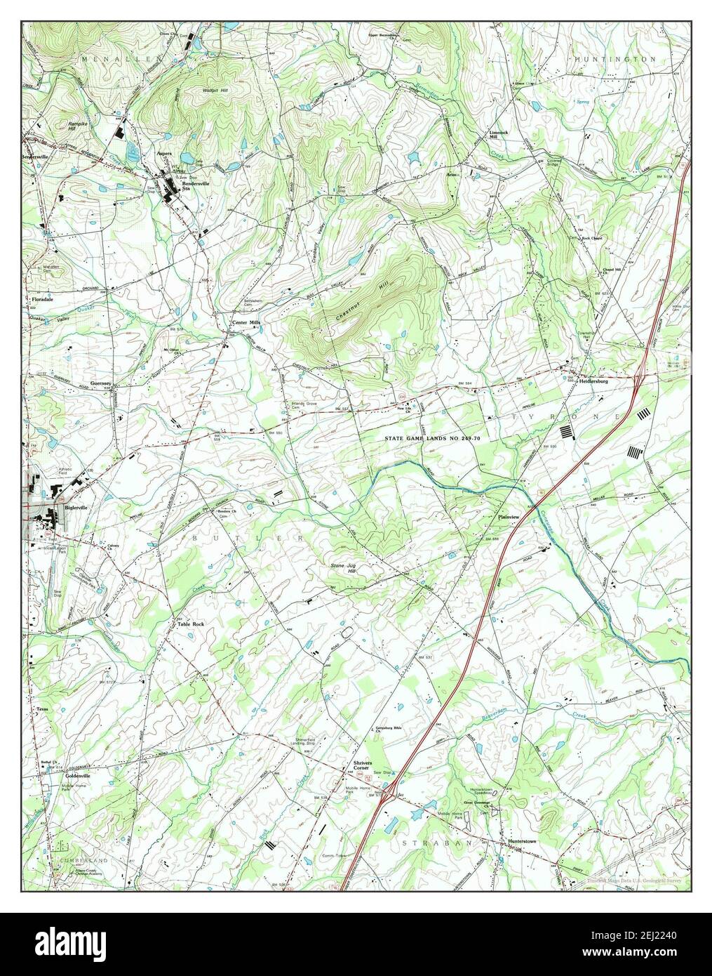 Pennsylvania Maps High Resolution Stock Photography and Images - Alamy