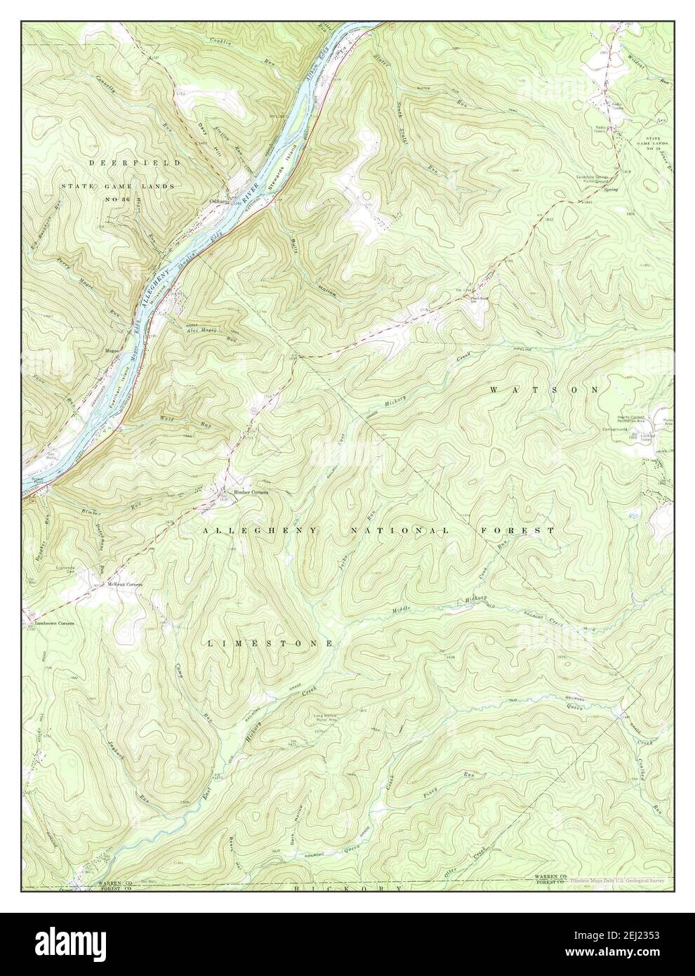 Cobham, Pennsylvania, map 1966, 1:24000, United States of America by ...