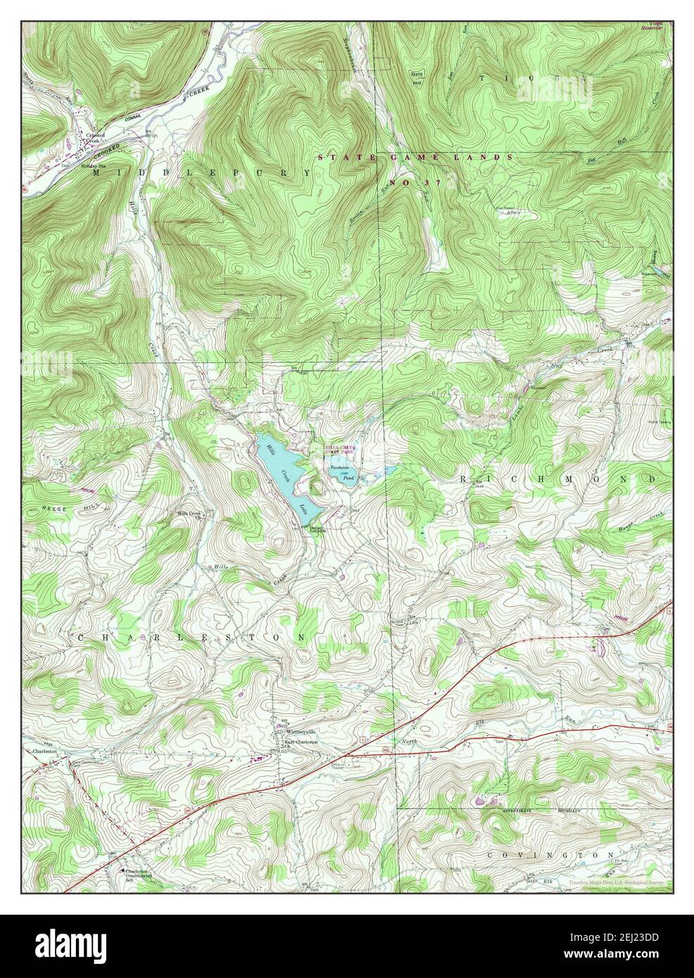 Crooked Creek, Pennsylvania, map 1954, 1:24000, United States of ...