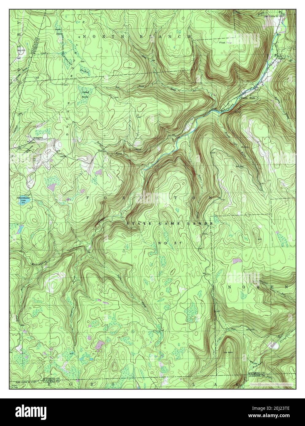 Dutch Mtn, Pennsylvania, map 1997, 1:24000, United States of America by ...