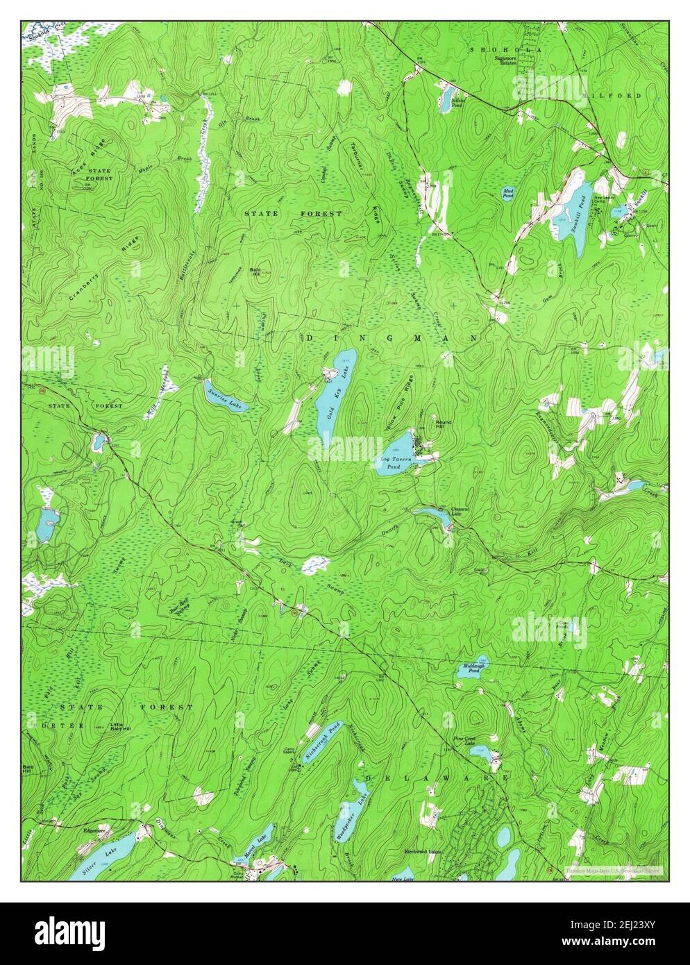 Edgemere, Pennsylvania, map 1965, 1:24000, United States of America by ...