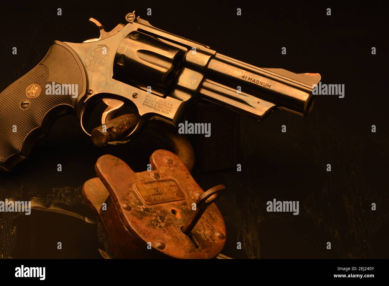 Smith Wesson Revolver High Resolution Stock Photography and Images - Alamy