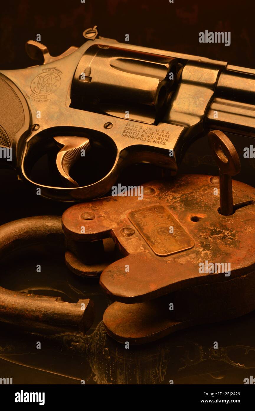 Smith Wesson Revolver High Resolution Stock Photography and Images - Alamy