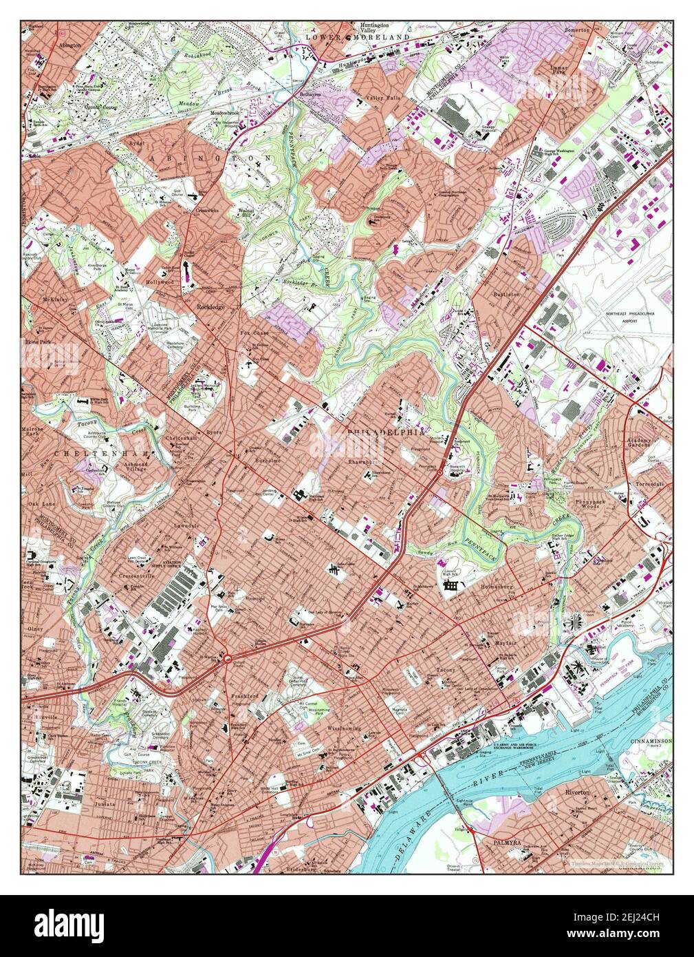 Frankford Map High Resolution Stock Photography and Images - Alamy