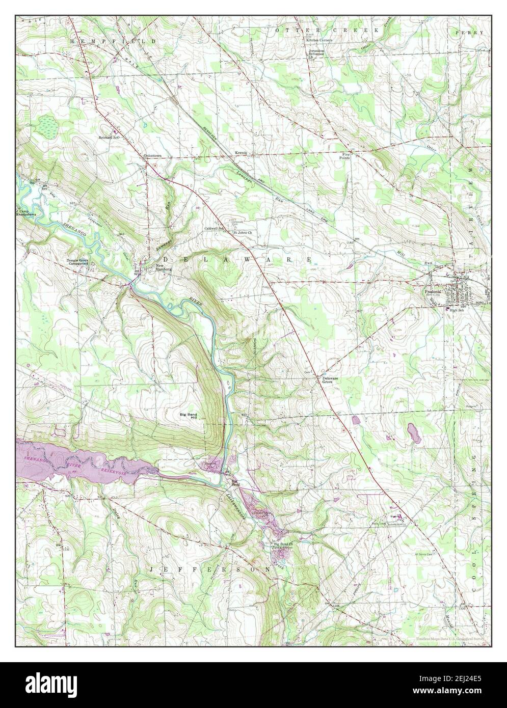 Fredonia, Pennsylvania, map 1958, 1:24000, United States of America by ...