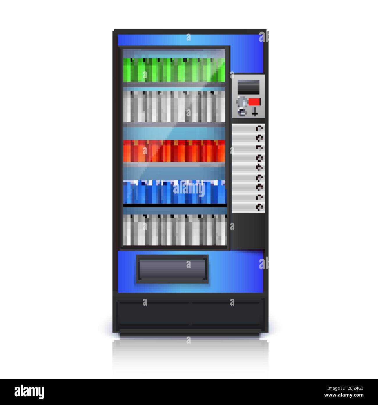 Soda Vending Machine Clipart