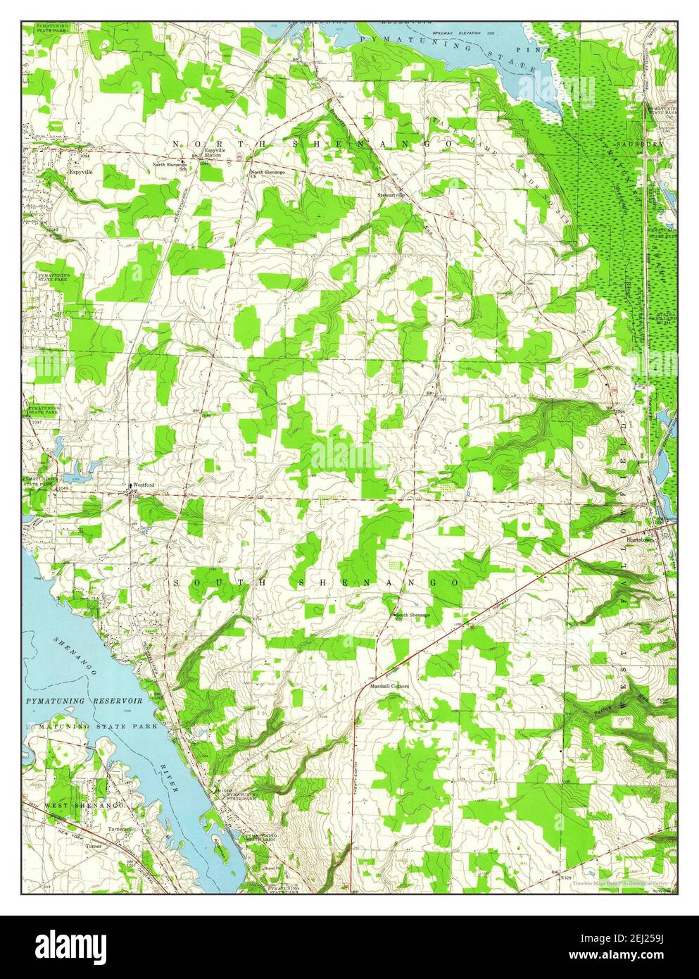 Hartstown, Pennsylvania, map 1959, 1:24000, United States of America by ...