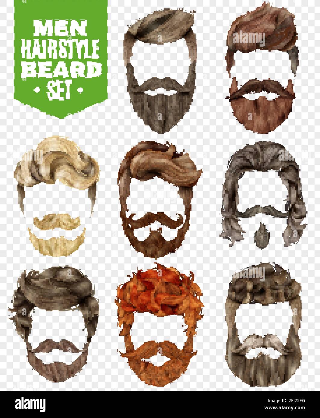 Real Beard Vector