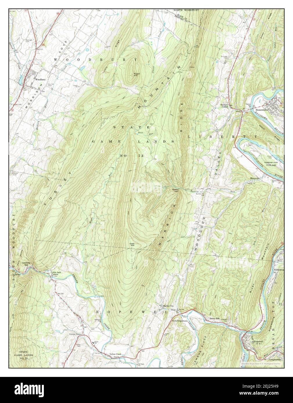 Hopewell map hi-res stock photography and images - Alamy