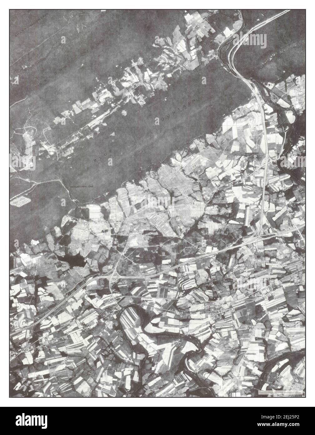 Map of indiantown Cut Out Stock Images & Pictures - Alamy