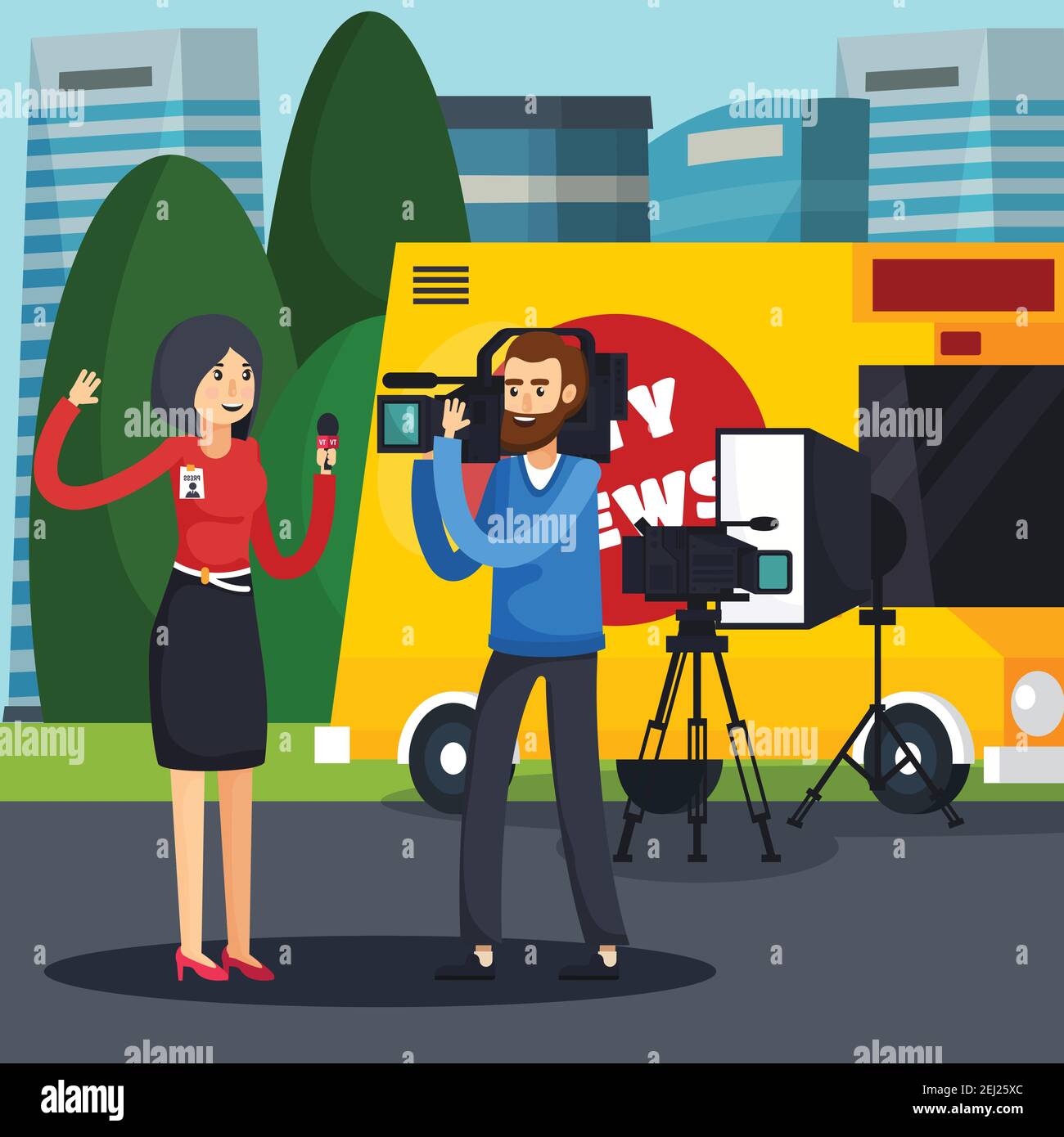 Outside shooting event Stock Vector Images - Alamy