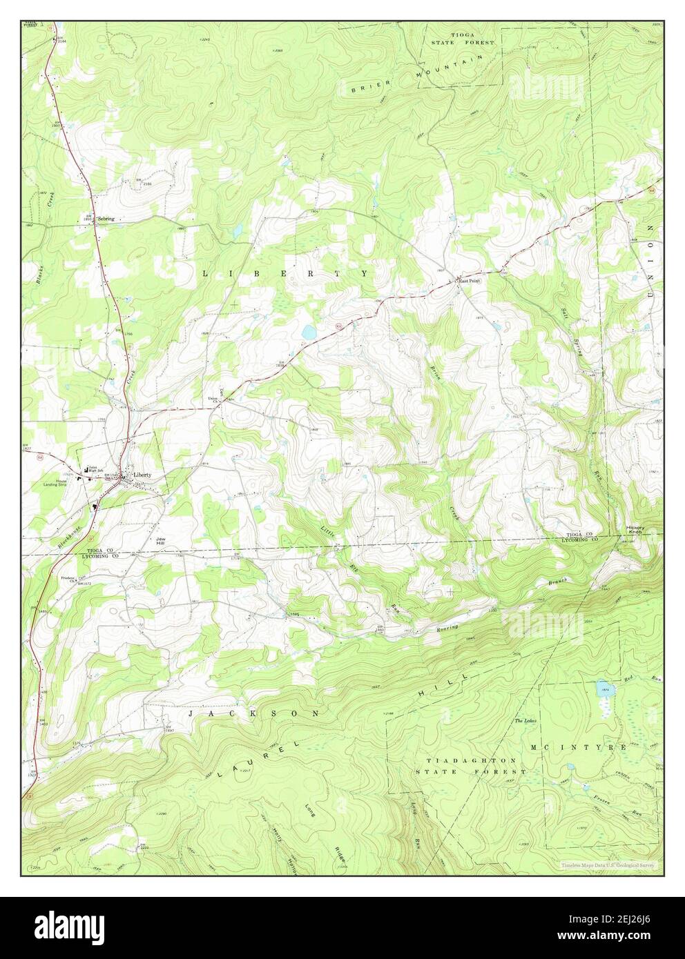 Liberty, Pennsylvania, map 1969, 1:24000, United States of America by ...