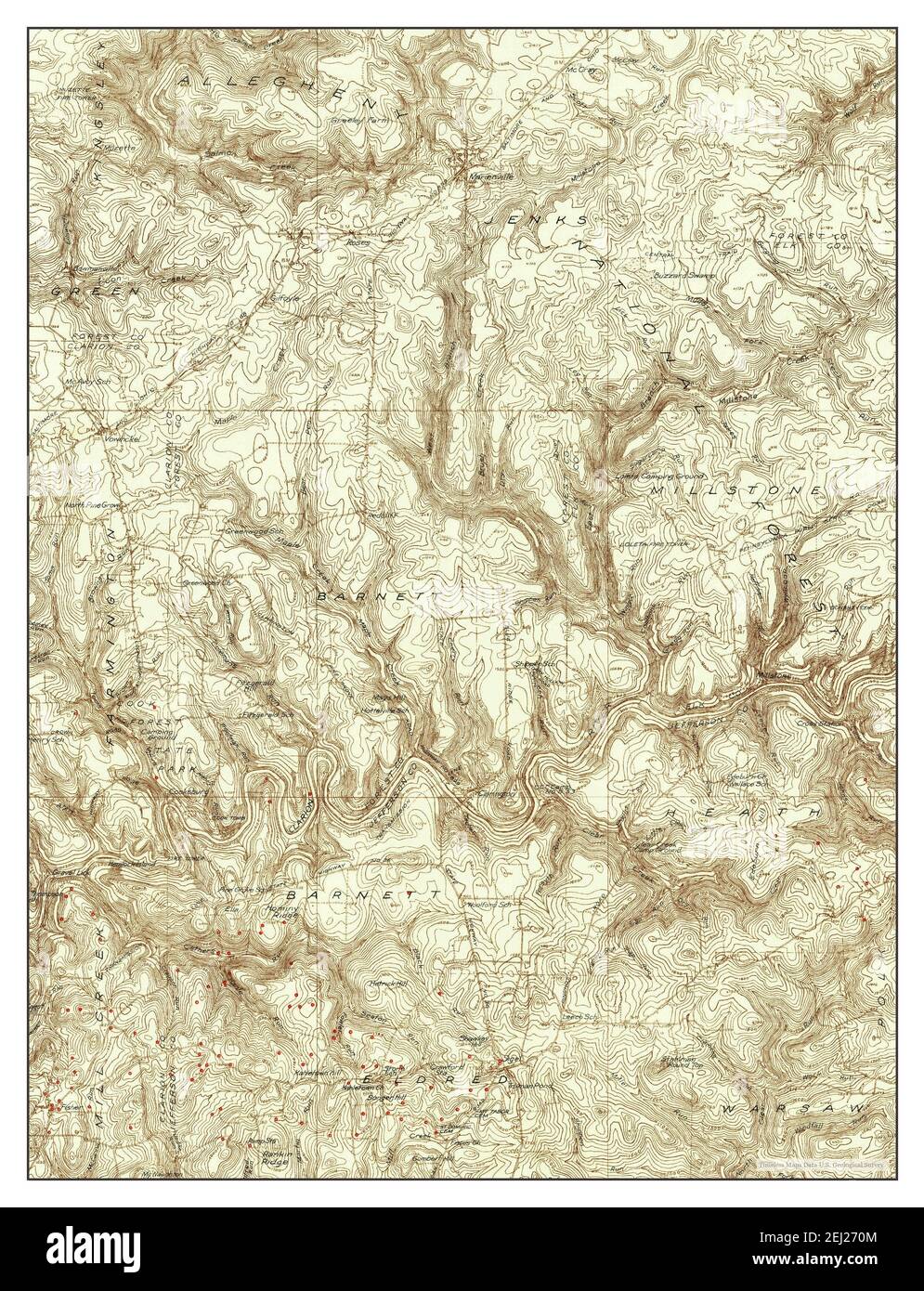 Map of marienville hi-res stock photography and images - Alamy