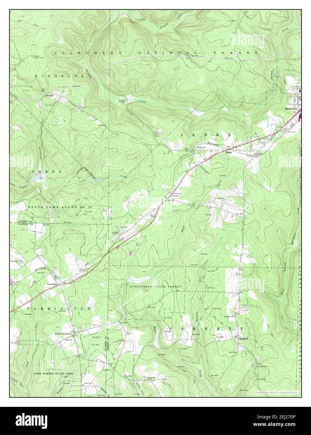 Map of marienville hi-res stock photography and images - Alamy