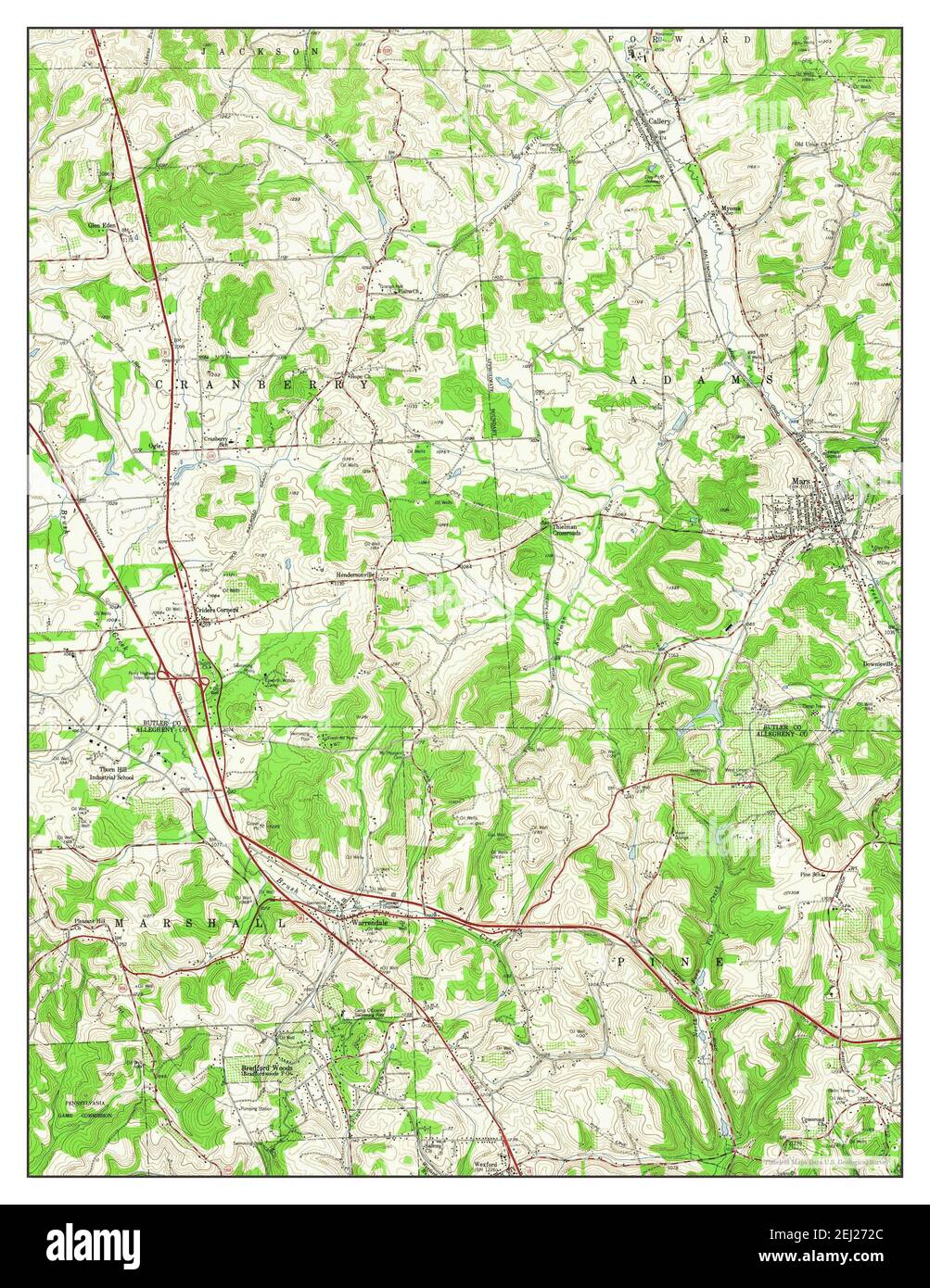 Map Of Mars Pa