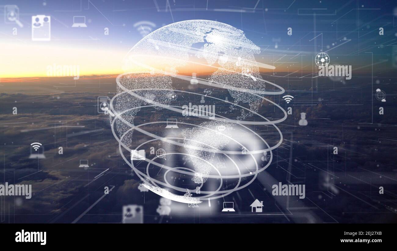 Global connections hi-res stock photography and images - Alamy