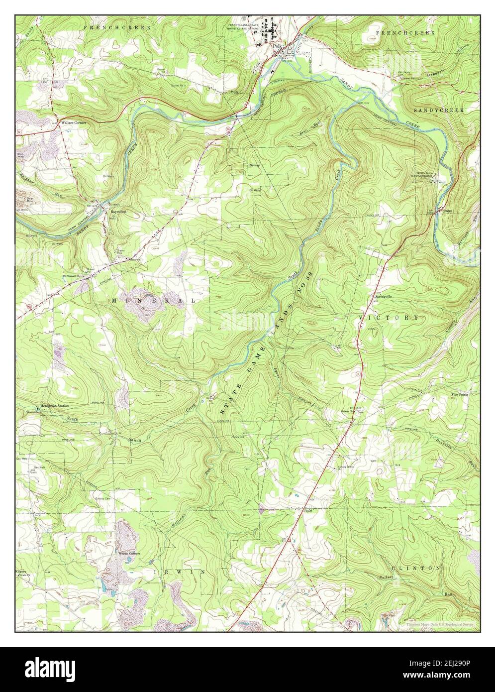 Polk Map High Resolution Stock Photography and Images - Alamy